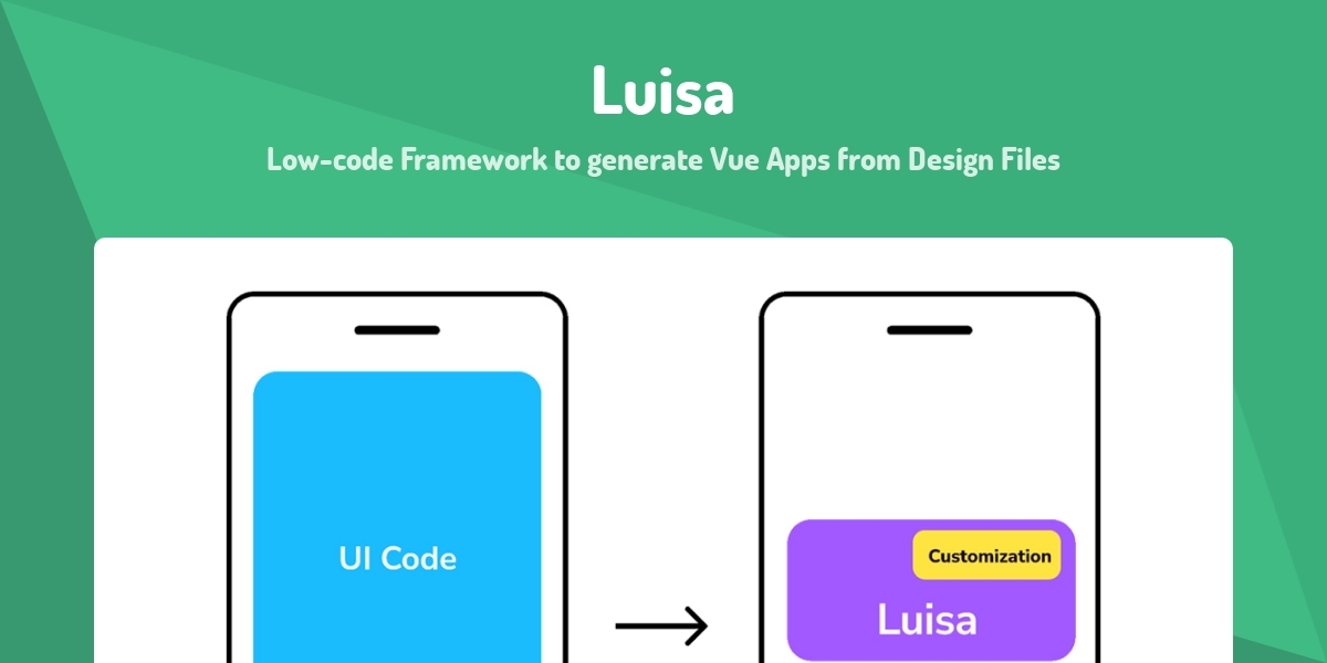Luisa Low Code Framework To Generate Vue Apps From Design Files Made With Vuejs